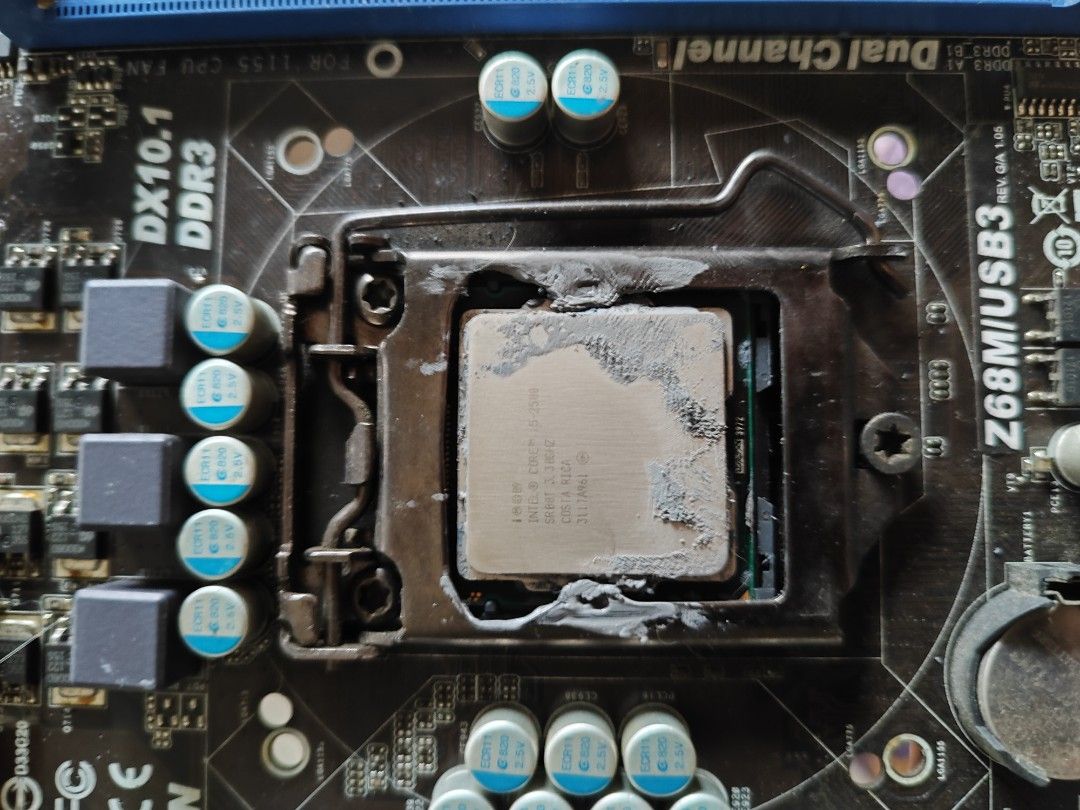 2ND GEN MOTHERBOARD WITH i5 CORE 2ND GEN, Computers & Tech, Parts ...