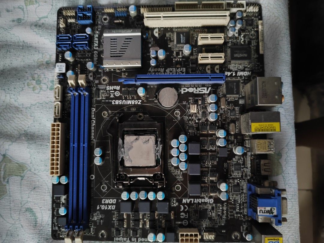 2ND GEN MOTHERBOARD WITH i5 CORE 2ND GEN, Computers & Tech, Parts ...