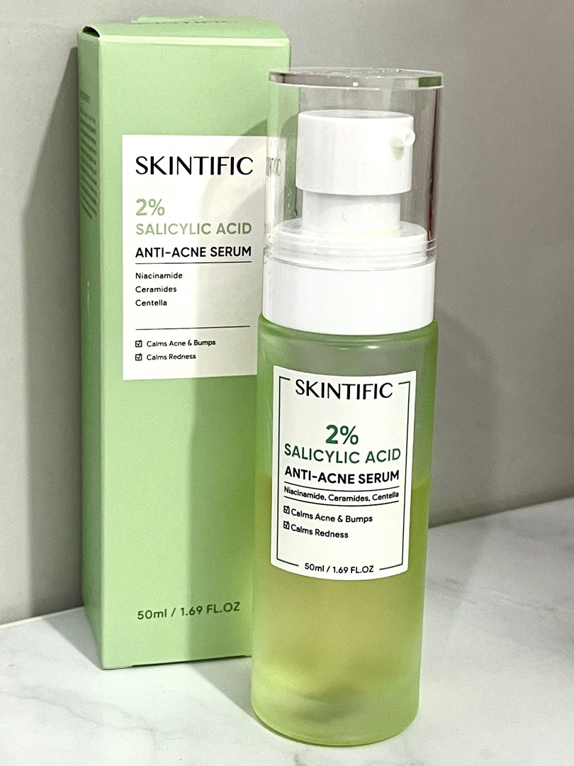 50 Ml Skintific Anti Acne Serum 2% Salicylic Acid, Kesehatan ...