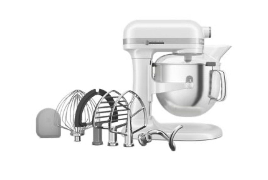 Kitchenaid 7 Quart Bowl-lift stand mixer with premium touch points, TV ...