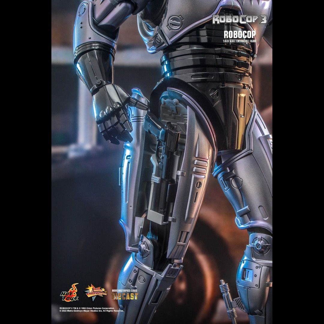 [牛頭角站85折] ROBOCOP 3 超合金版figure HOT TOYS HT MMS669D49B ROBOCOP with ...