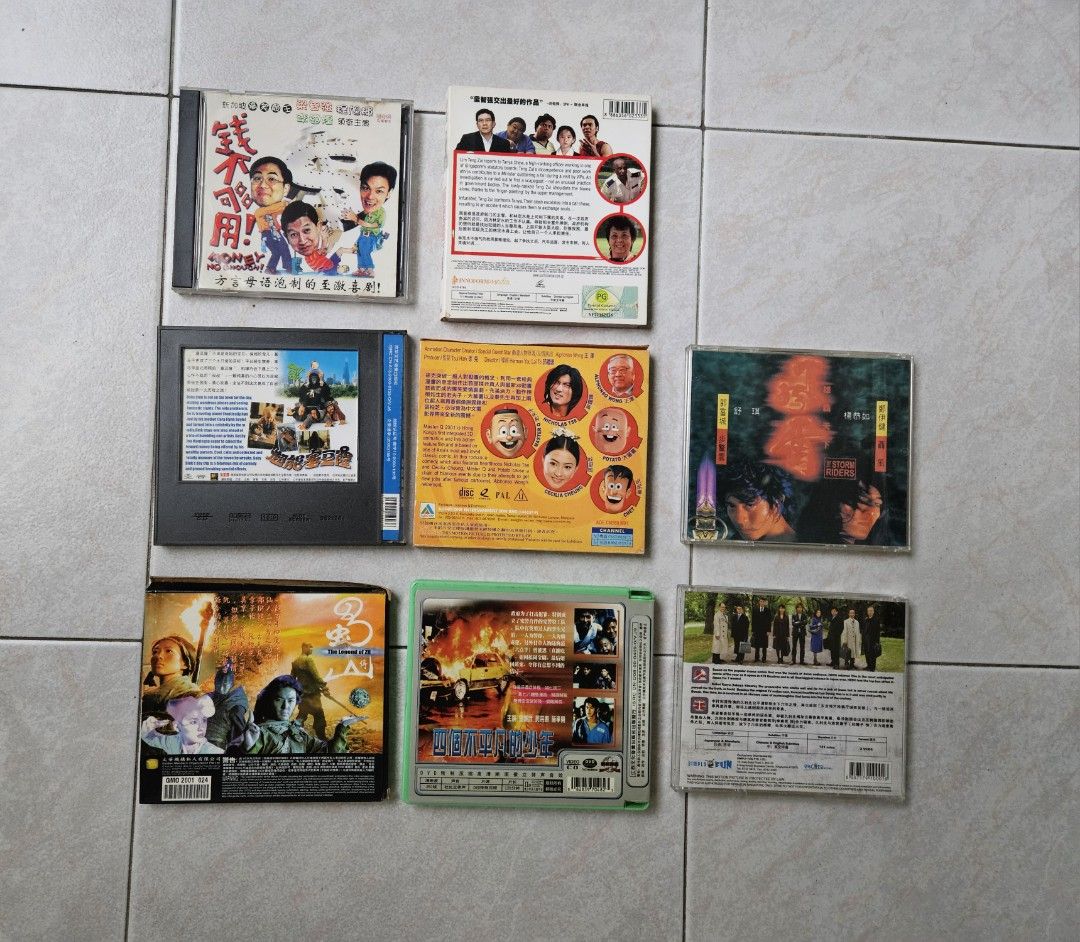 All 8 Video CD movies for $15, Hobbies & Toys, Music & Media, CDs ...