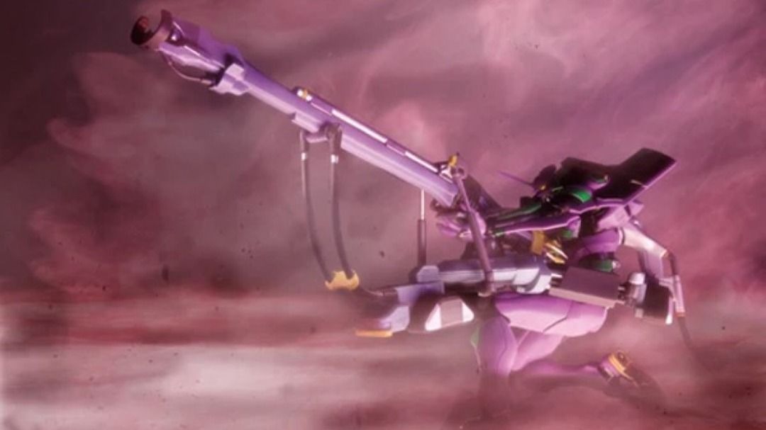 全新日版 魂SPEC LIMITED EVA 初號機用 與 零號機 屋島作戰裝備 陽電子炮 POSITRON RIFLE 新世紀福音戰士 ...