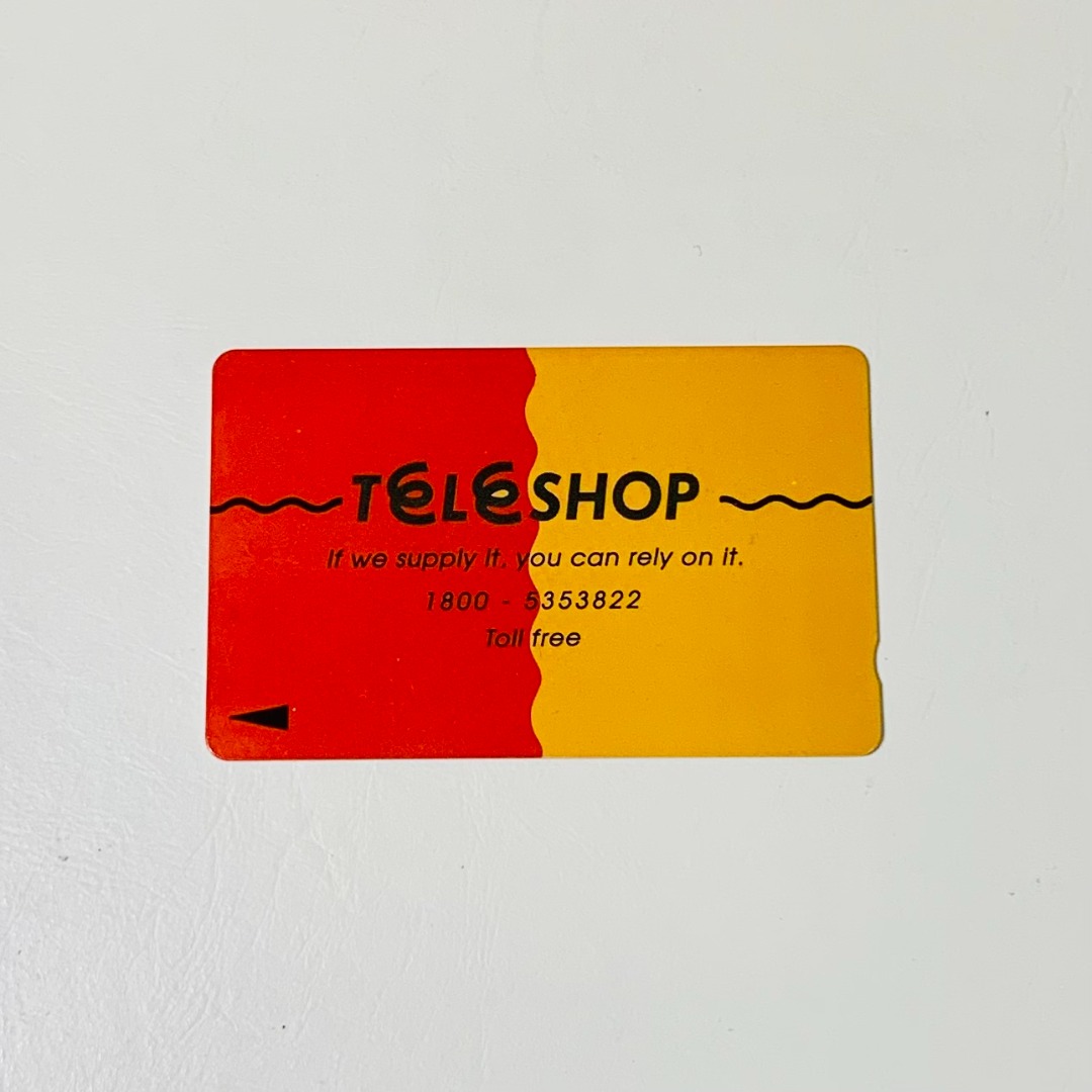 ☎️ Vintage Phone Card featuring Singapore Telecom / SingTel Teleshop ...