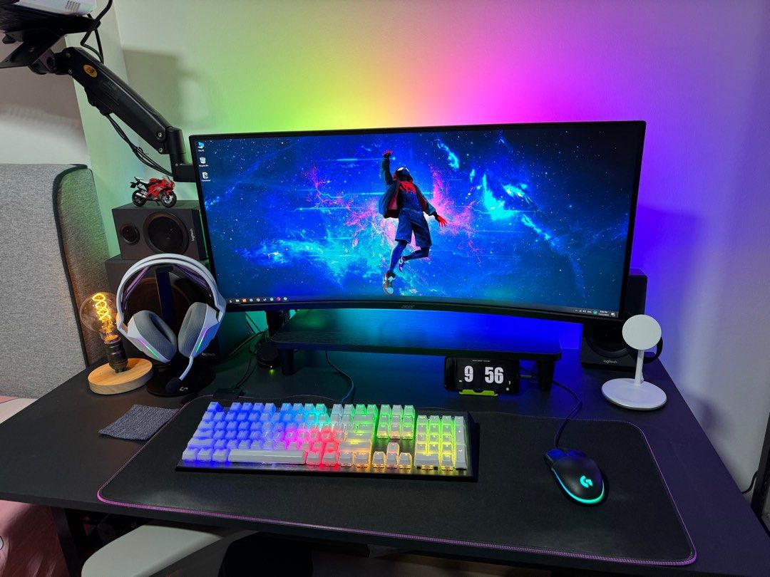 Acer Nitro XZ272 P 27 Inch FHD Curved Gaming Monitor with 165Hz I ...