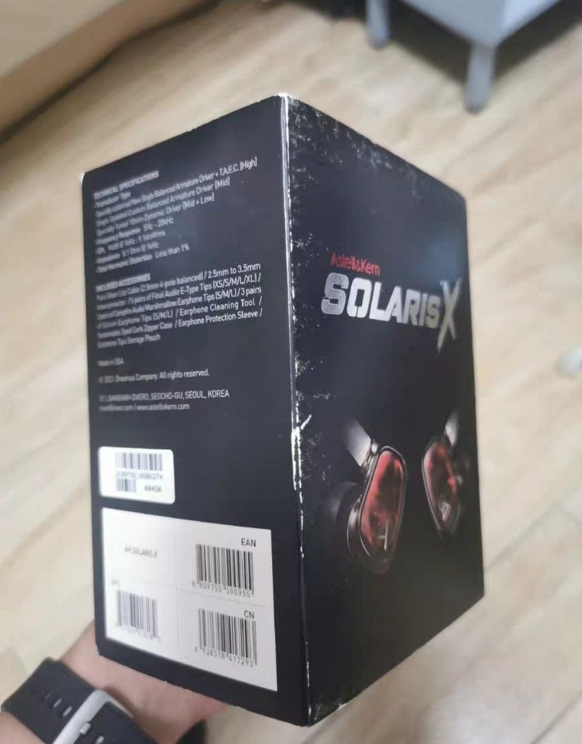 ak solaris x, Audio, Earphones on Carousell