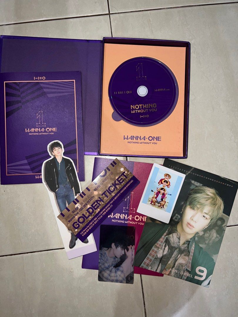 Album wanna one nothing without you, K-Wave di Carousell