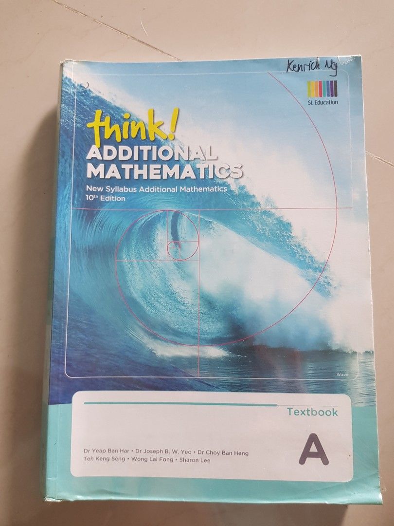 Amath Textbook think Textbook A, Hobbies & Toys, Books & Magazines ...