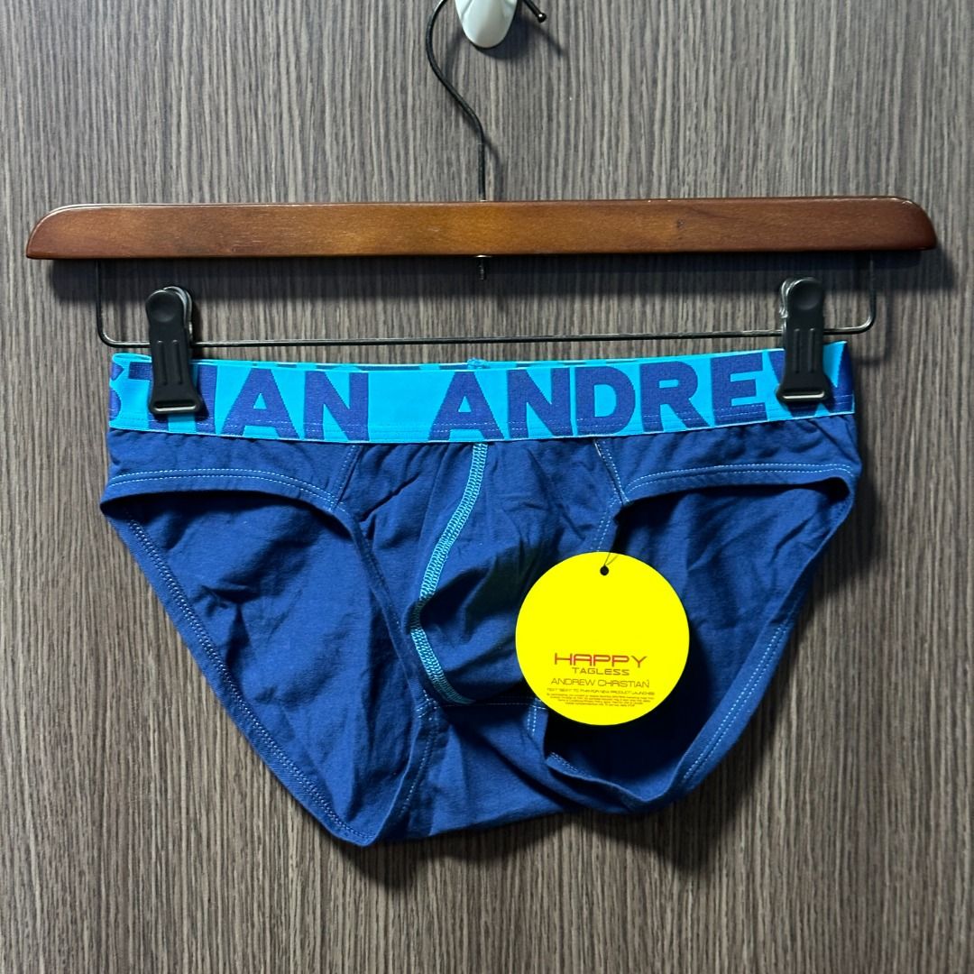 Andrew Christian Happy Brief Almost Naked Underwear, Men's Fashion ...