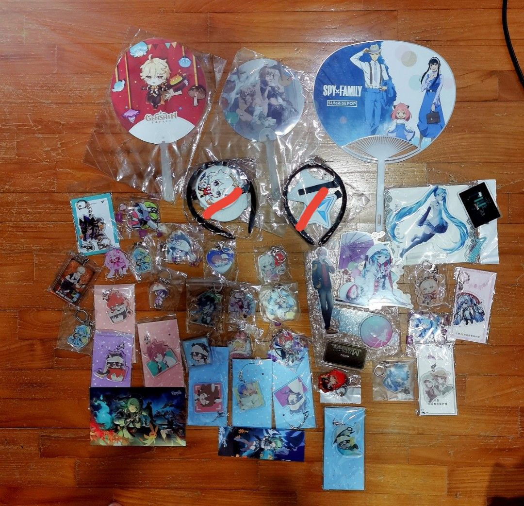 Anime merch sale genshin honkai star rail spy x family aotu world miku ...