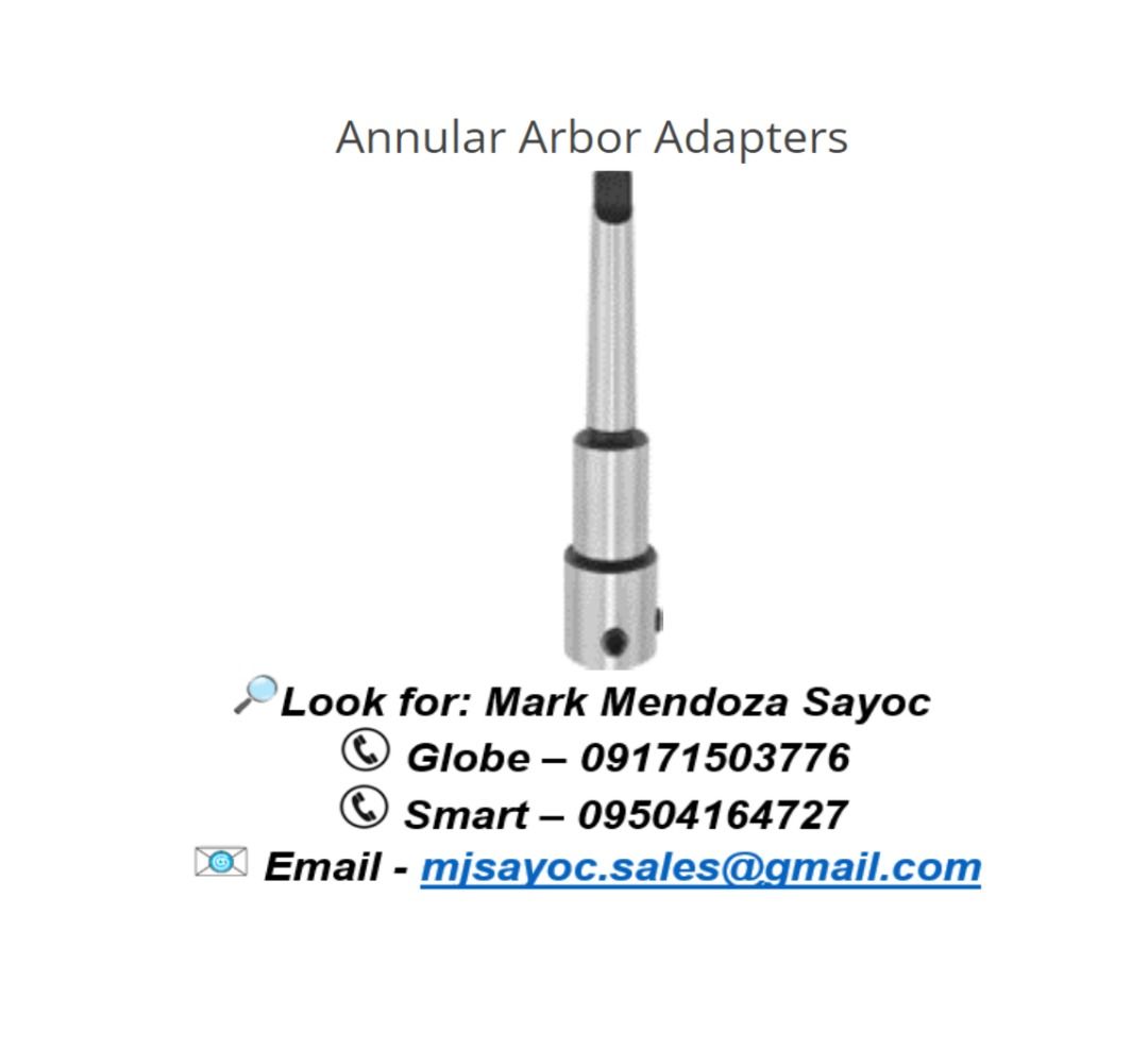Annular Arbor Adapters, Commercial & Industrial, Construction Tools ...