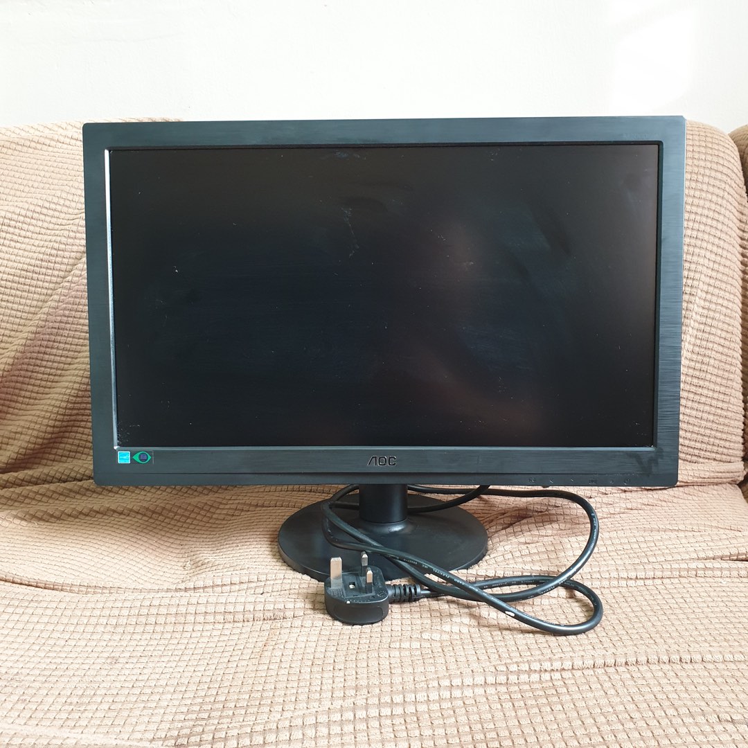 AOC 20inch LED Monitor, Computers & Tech, Parts & Accessories, Monitor ...