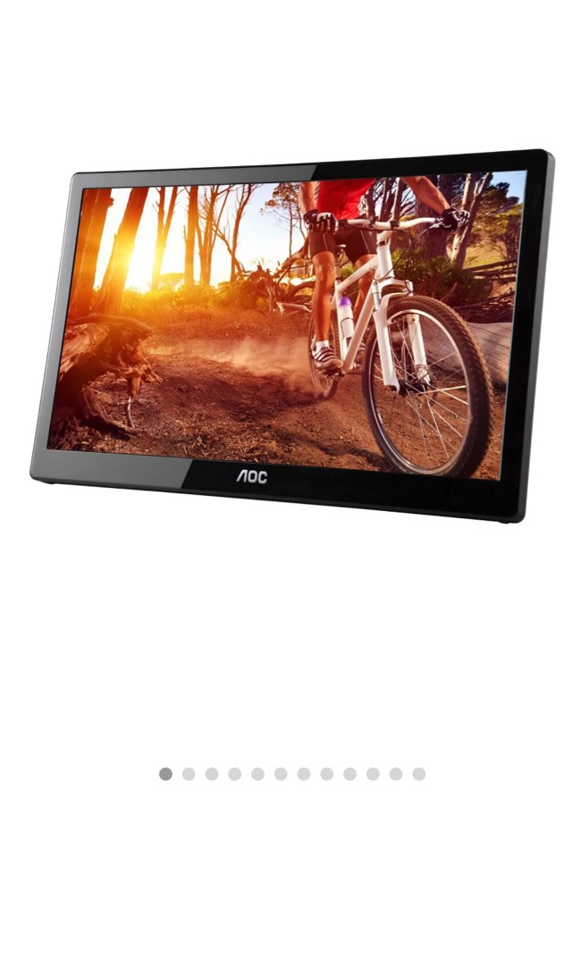 AOC portable 15.4 inch monitor, Computers & Tech, Parts & Accessories ...