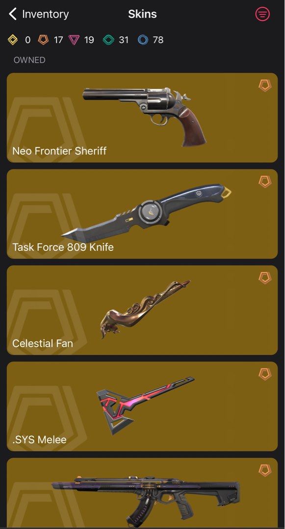 Asc OG valorant acc, Video Gaming, Gaming Accessories, In-Game Products ...