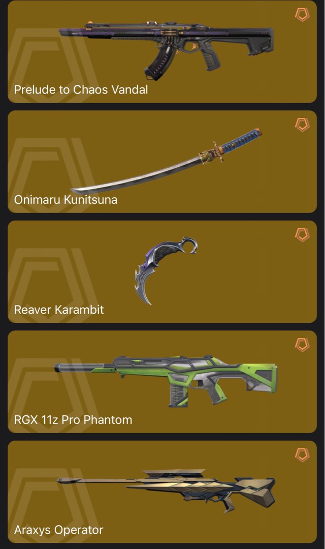 Asc OG valorant acc, Video Gaming, Gaming Accessories, In-Game Products ...