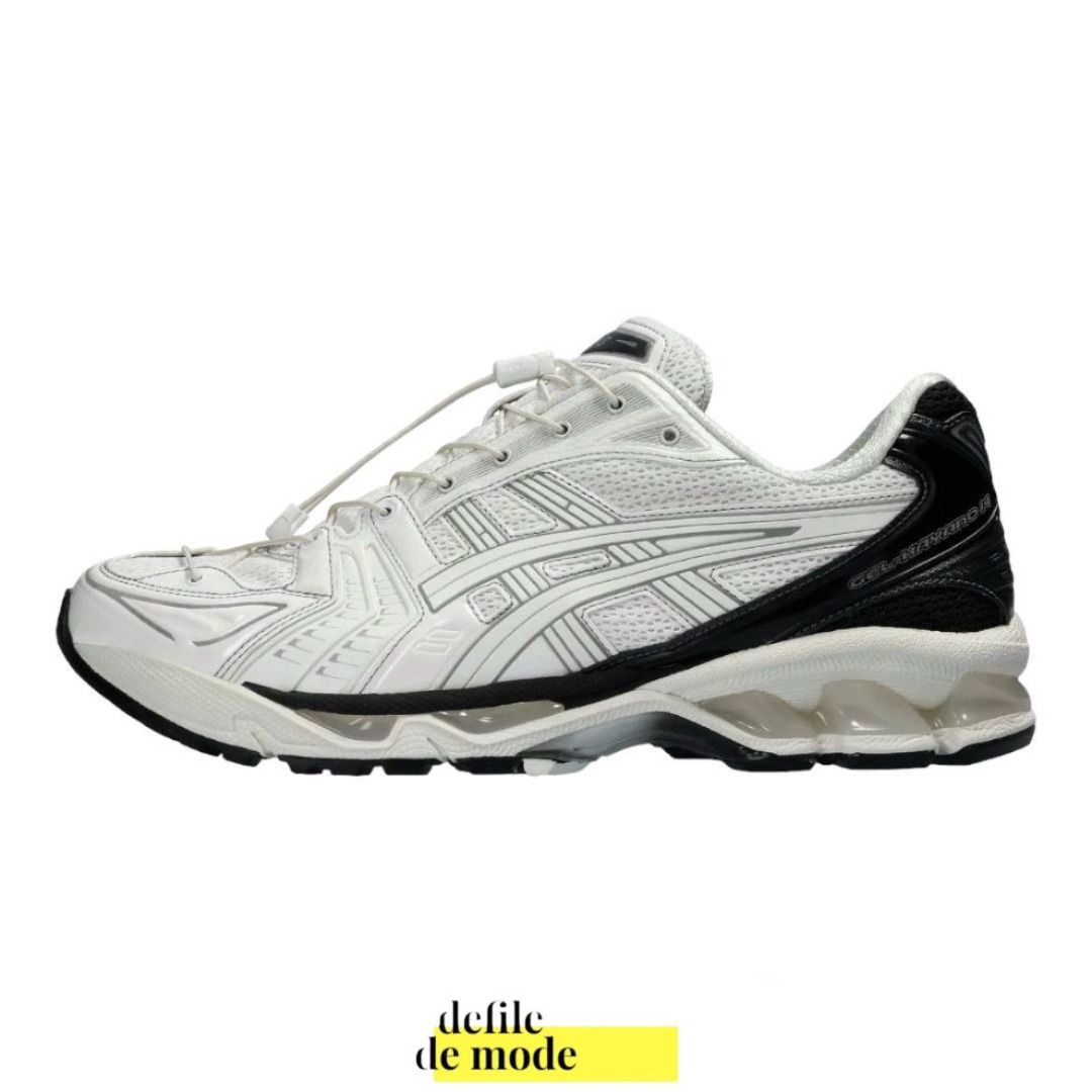 ASICS GEL-KAYANO 14 X UNAFFECTED BRIGHT WHITE JET BLACK, Fesyen Pria ...