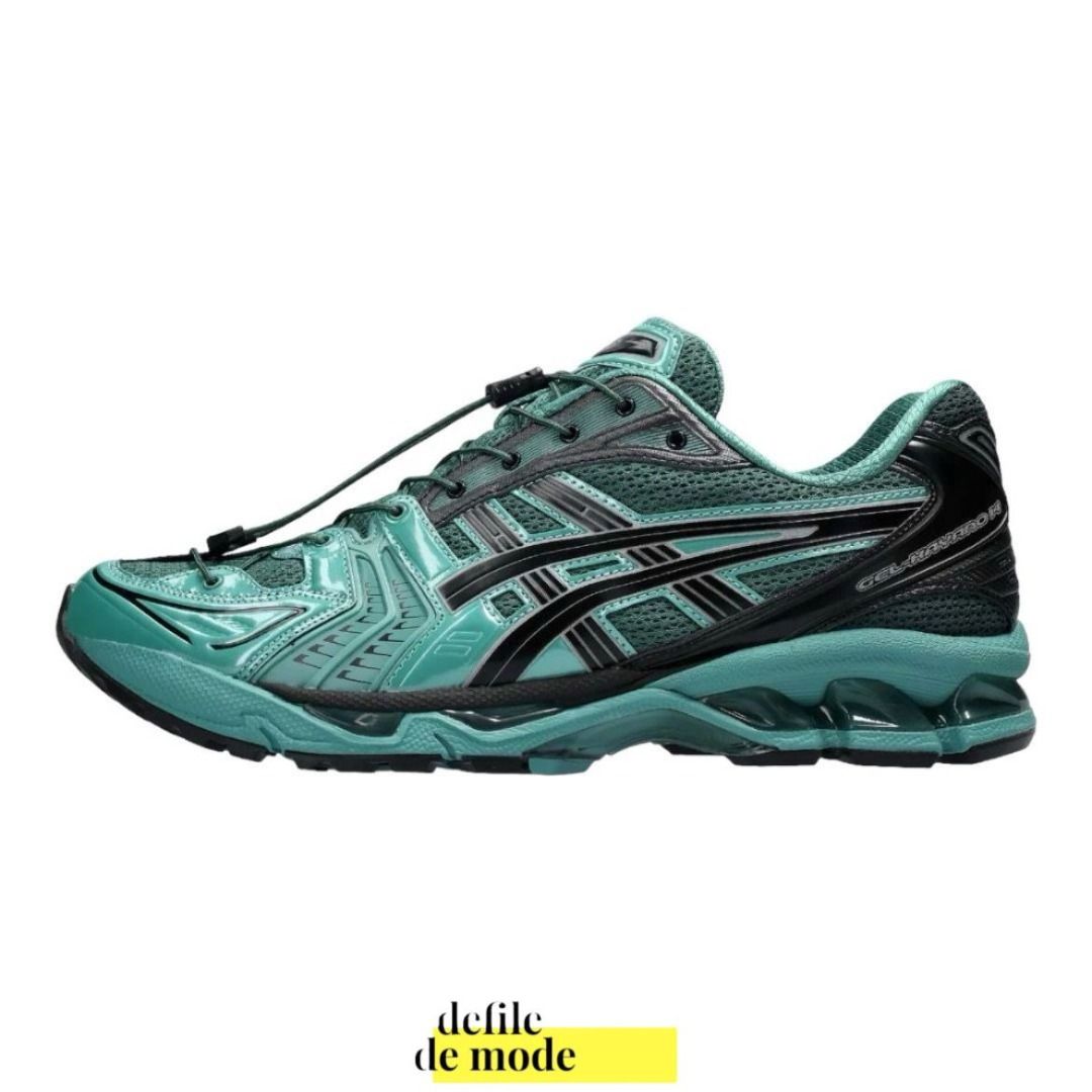 ASICS GEL-KAYANO 14 X UNAFFECTED POSY GREEN, Fesyen Pria, Sepatu ...