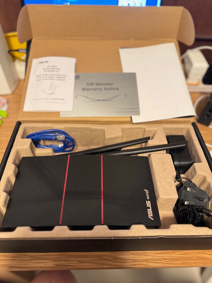 asus rt-ax55 wifi 6 (Warranty until 4 Feb '24), Computers & Tech, Parts ...