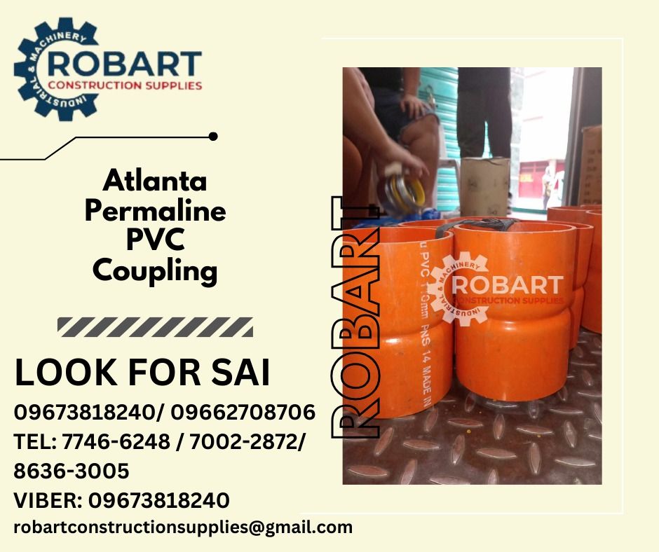 Atlanta Permaline PVC Coupling, Commercial & Industrial, Construction ...