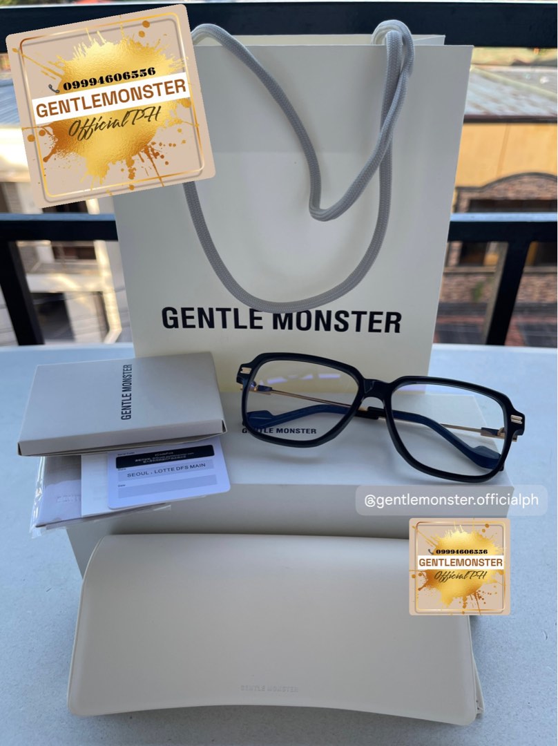 Auth GENTLE MONSTER - JEFF 01, Women's Fashion, Watches & Accessories ...