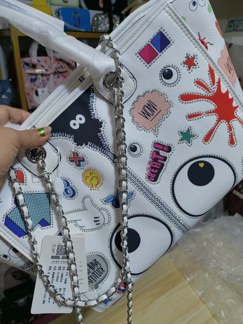 Authentic Eye Theme tote bag, Women's Fashion, Bags & Wallets, Tote ...