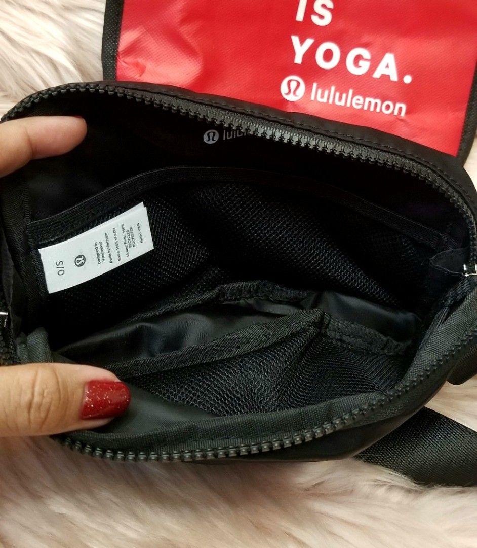 Authentic Lululemon 2L Everyday Bag in Black, Men's Fashion, Bags, Belt ...