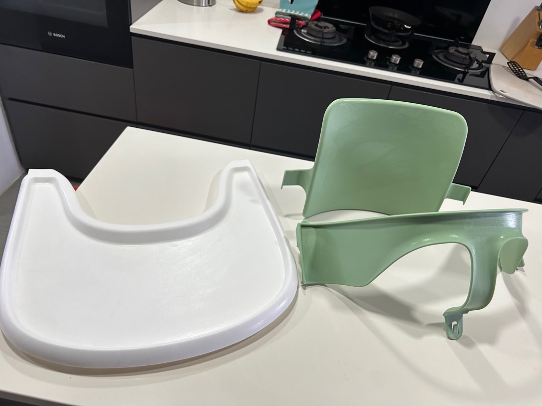 Baby tray table and seat (stokke compatible), Babies & Kids, Nursing ...