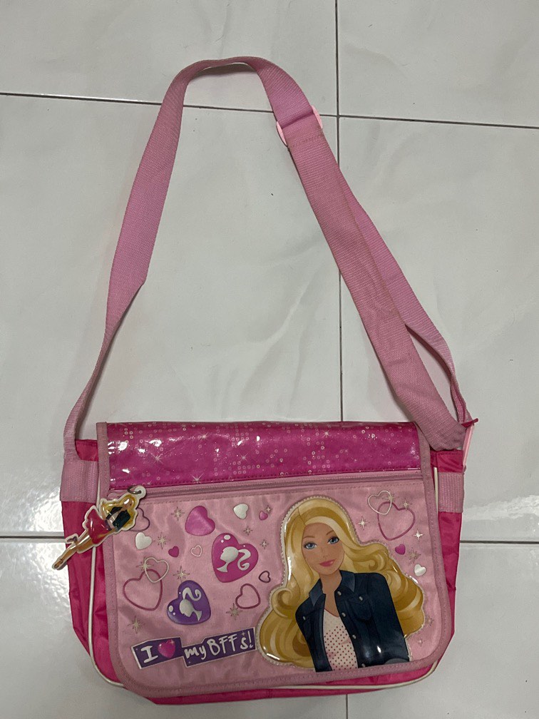 Barbie Cross Body Bag, Women's Fashion, Bags & Wallets, Cross-body Bags ...