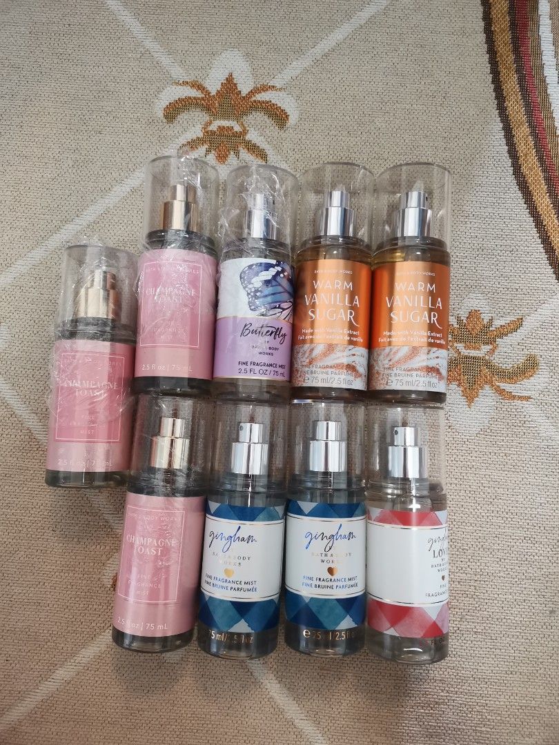 BBW Body Mist Travel Size, Beauty & Personal Care, Fragrance ...