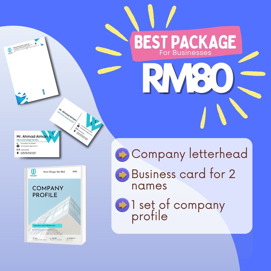 Best Business Design Package, Looking For on Carousell