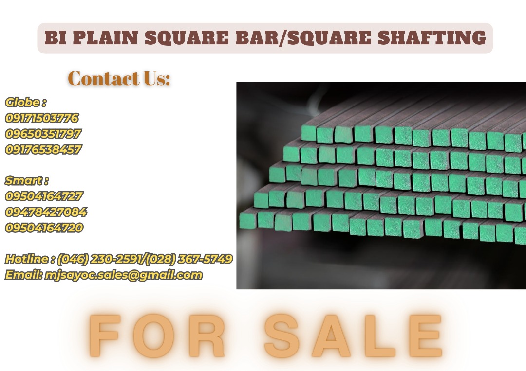 BI PLAIN SQUARE BAR/SQUARE SHAFTING, Commercial & Industrial ...