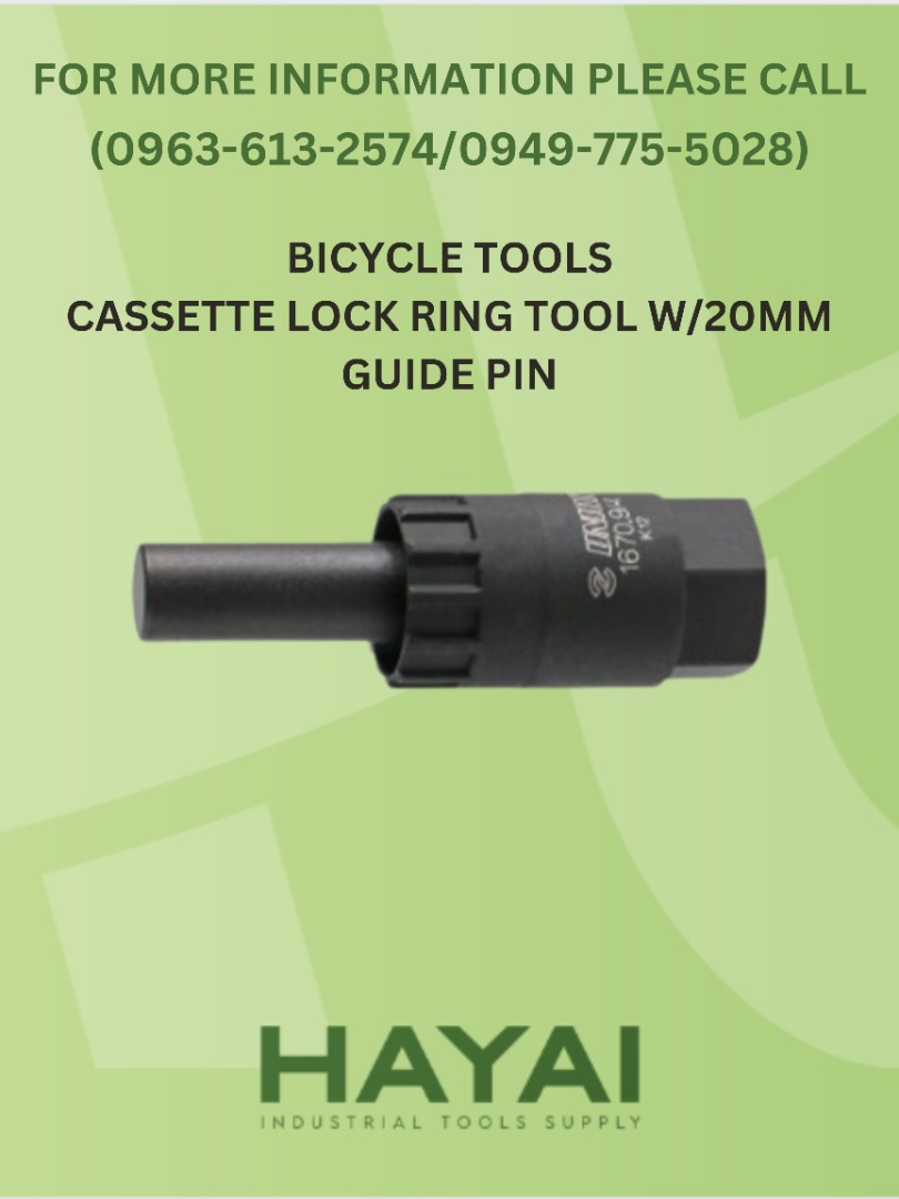 BICYCLE TOOL CASSETTE LOCK RING TOOL, Commercial & Industrial ...