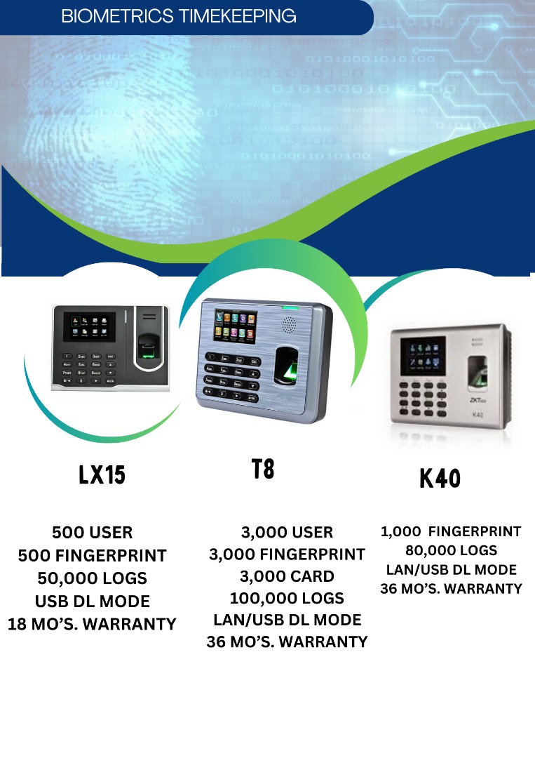 BIOMETRICS TIME KEEPING, Computers & Tech, Office & Business Technology ... BIOMETRICS TIME KEEPING, Computers & Tech, Office & Business Technology ...