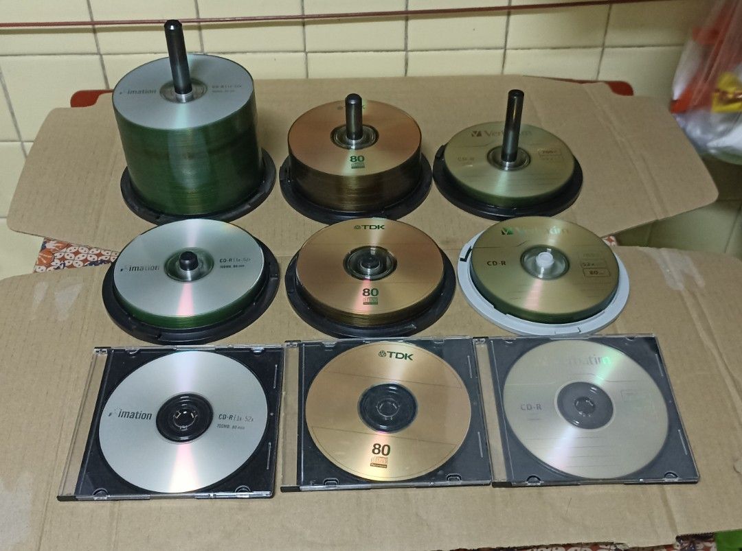 Blank Recordable CD-R (S$0.01/CD-R & Not $1.00/CD-R), Computers & Tech ...