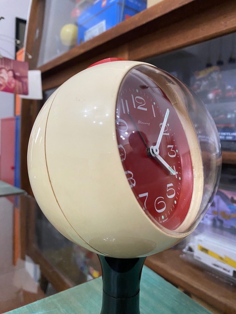 Blessing clock mid century space age, Furniture & Home Living, Home ...