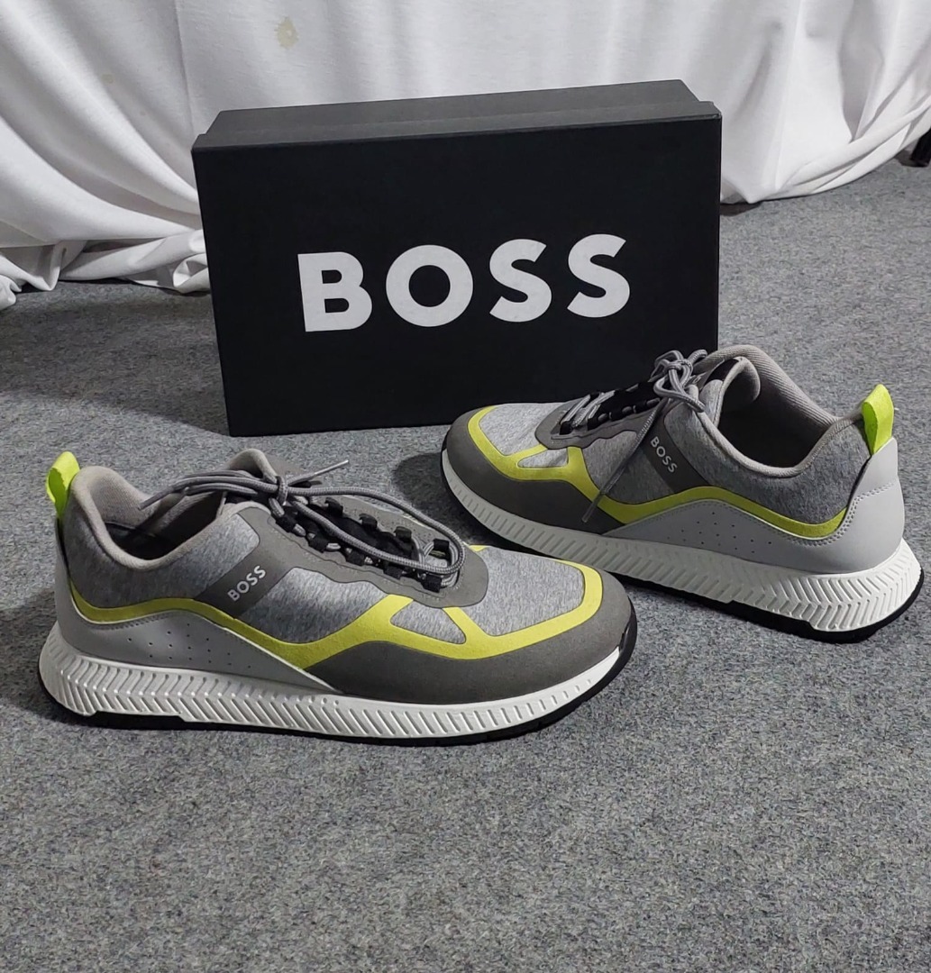 BOSS bs2, Fesyen Pria, Sepatu , Sneakers di Carousell