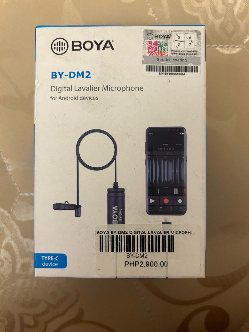 BOYA BY-DM2, Audio, Microphones on Carousell