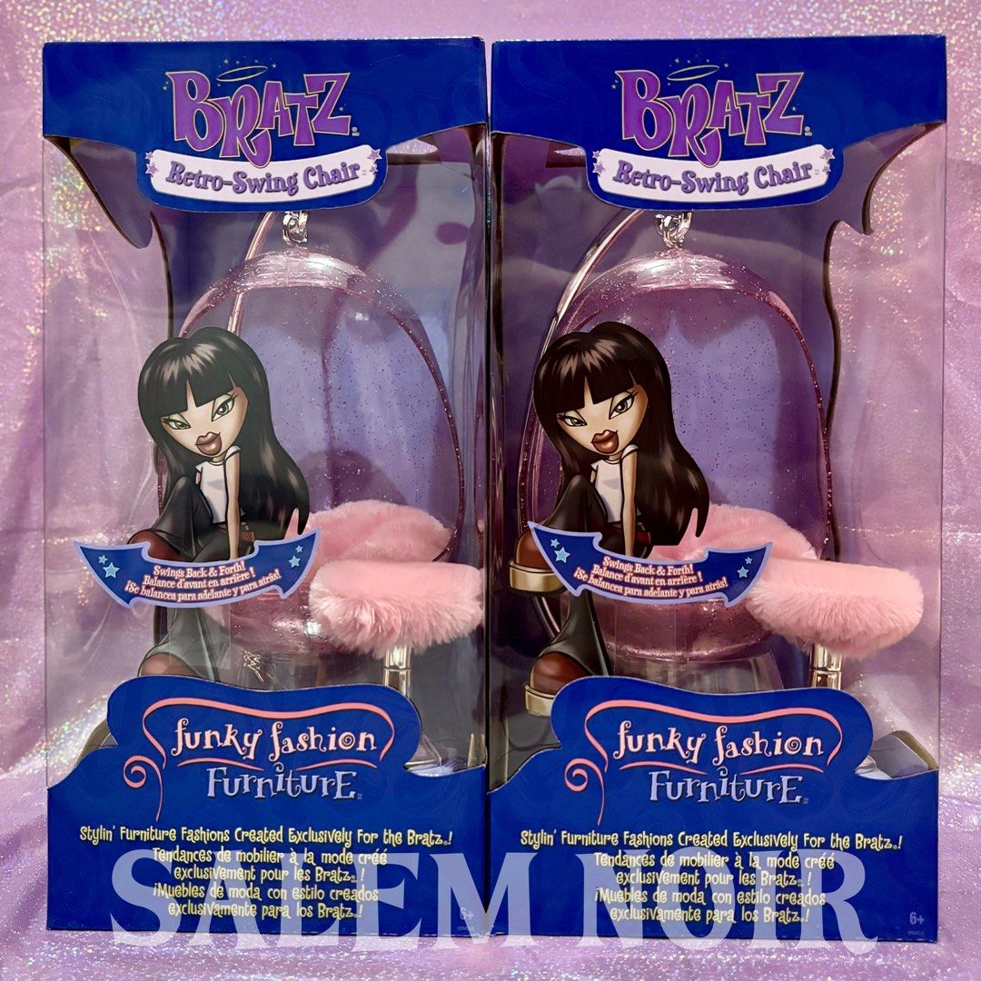 Bratz Funky Fashion Furniture Retro Swing Chair for dolls, Hobbies ...