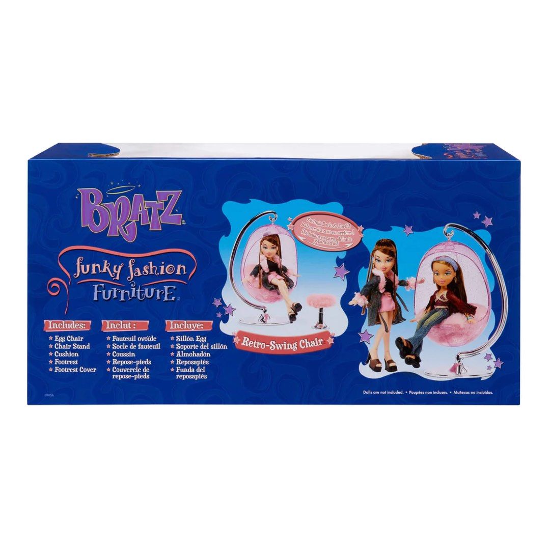 Bratz Funky Fashion Furniture Retro Swing Chair for dolls, Hobbies ...