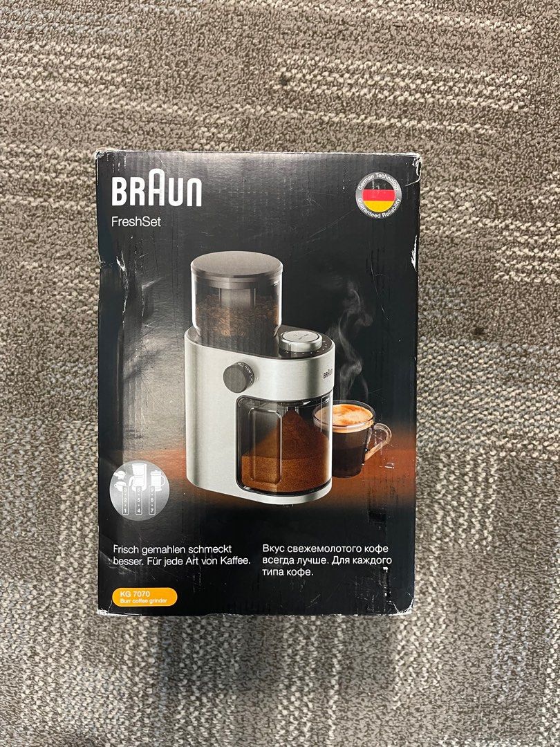 Braun Coffee Grinder, TV & Home Appliances, Kitchen Appliances, Coffee ...