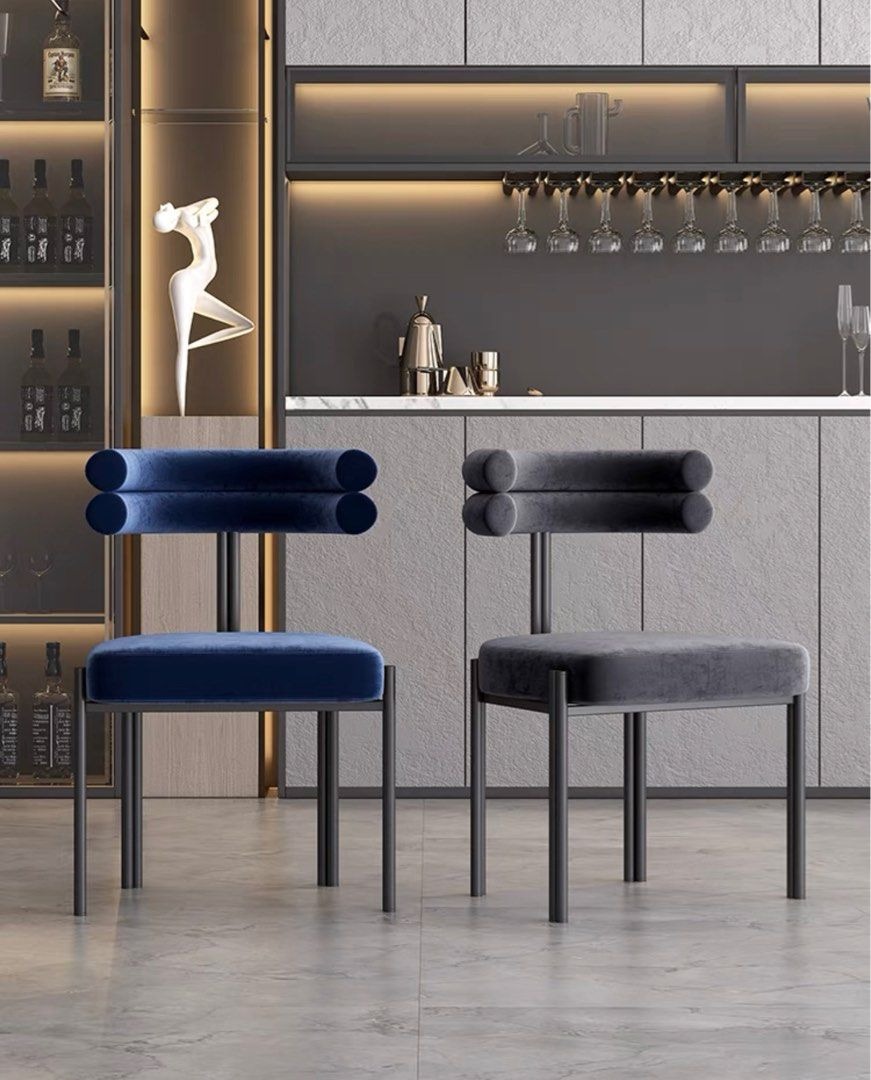 BRISTILE Modern Dining Chair, Furniture & Home Living, Furniture ...