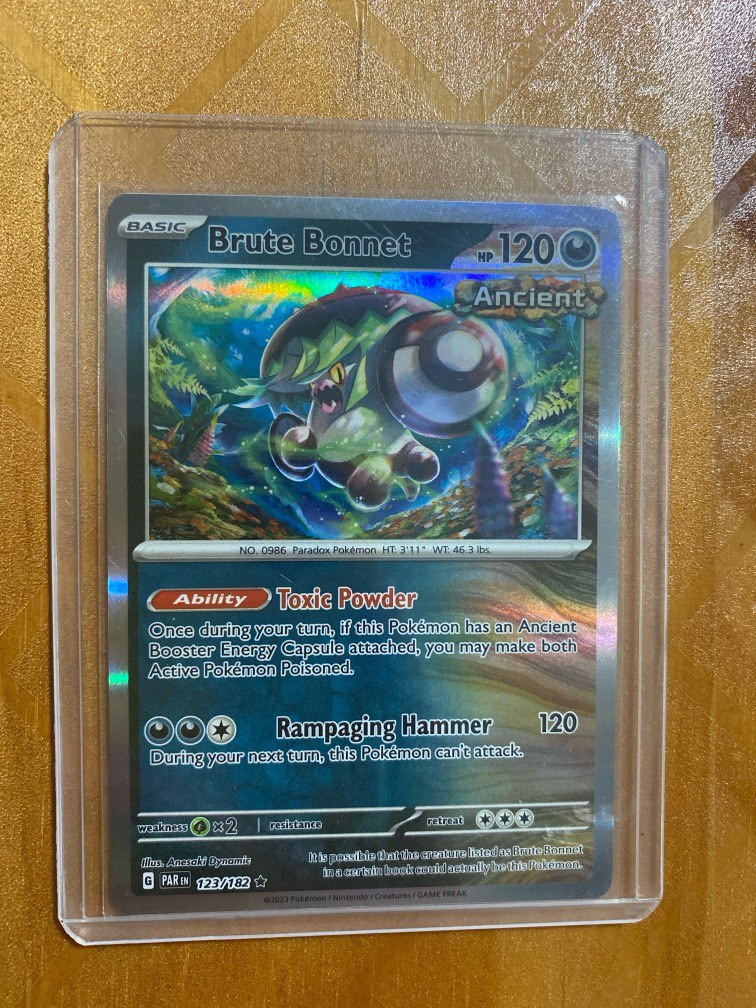 Brute Bonnet - 123/182 - SV04: Paradox Rift (SV04), Hobbies & Toys ...