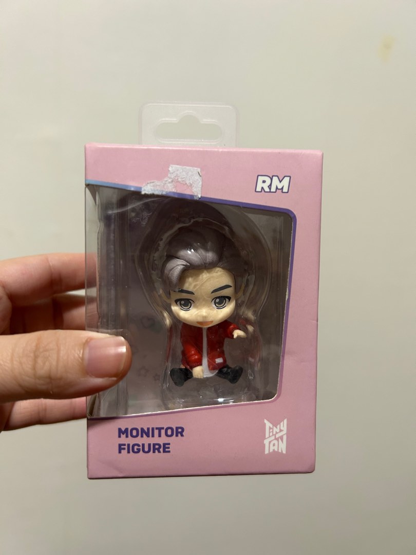 BTS RM TINYTAN MONITOR FIGURE (DENTED BOX), Hobbies & Toys, Memorabilia ...