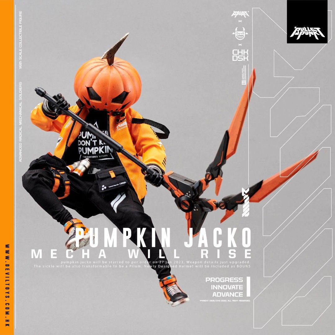 Bulletpunk - Jacko (Mecha Will Rise - Devil Toys x CHKDSK x Quiccs) 1/6 ...