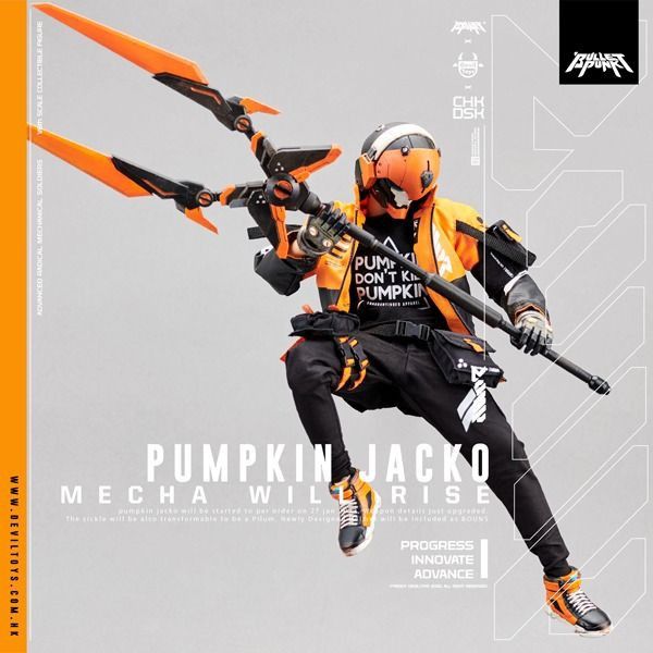 Bulletpunk - Jacko (Mecha Will Rise - Devil Toys x CHKDSK x Quiccs) 1/6 ...