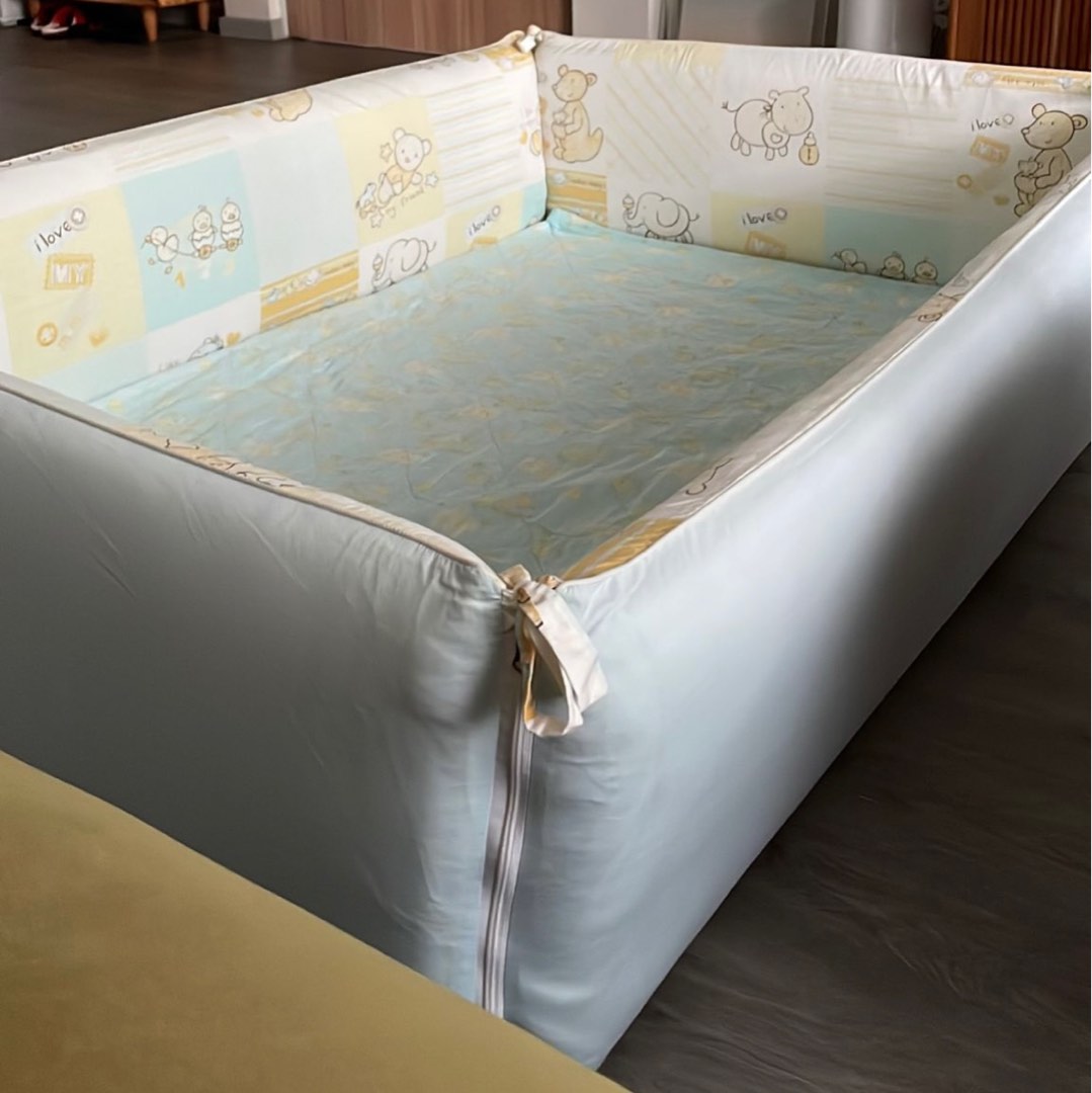 Bumper bed, Babies & Kids, Baby Nursery & Kids Furniture, Childrens' Beds on Carousell