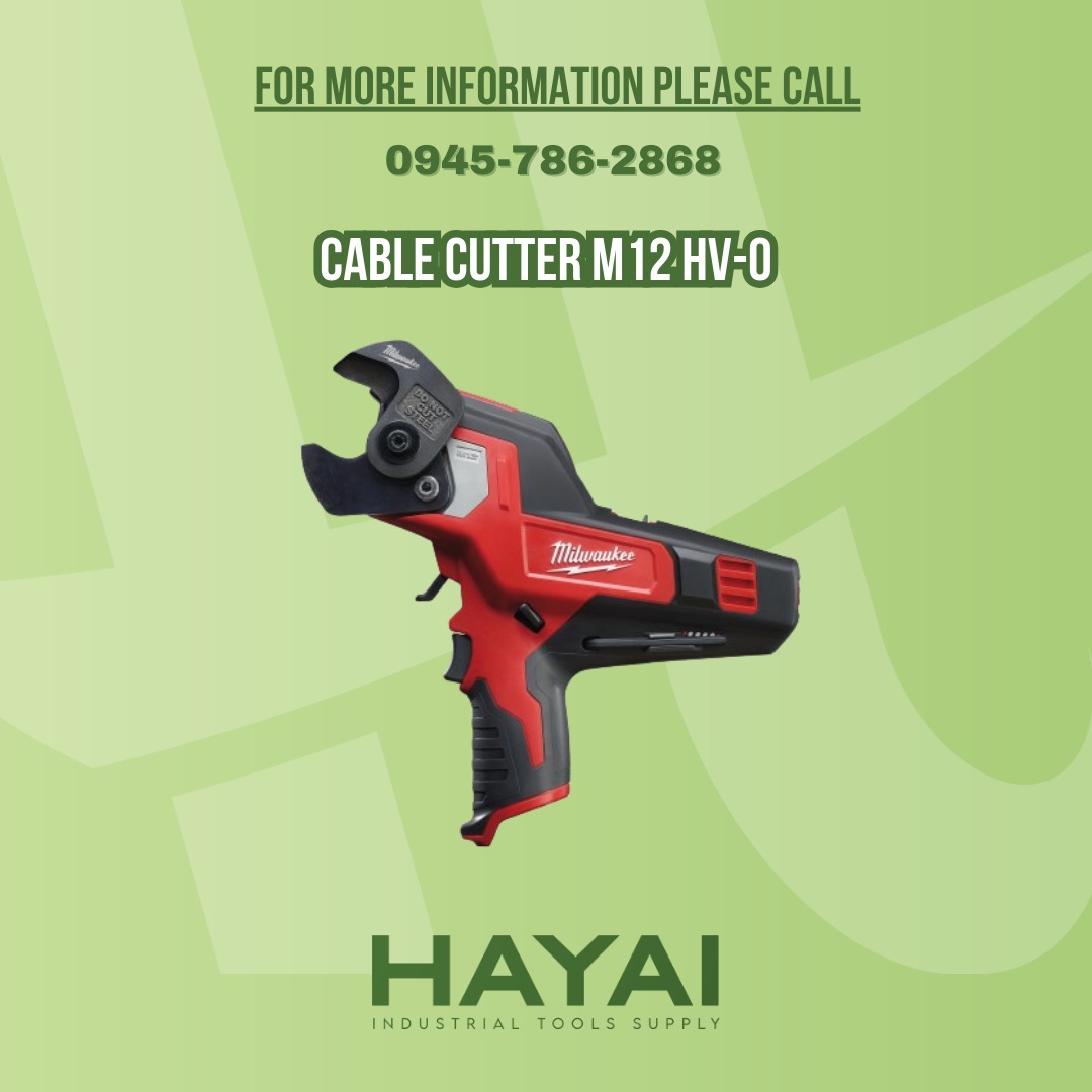 Cable Cutter M12 HV-O, Commercial & Industrial, Industrial Equipment on ...