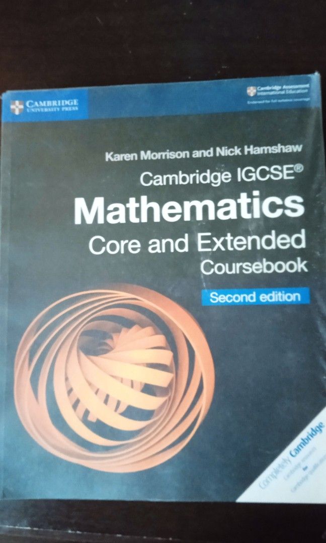 Cambridge IGCSE and O LEVELS Math Core and Extended Coursebook, Hobbies ...