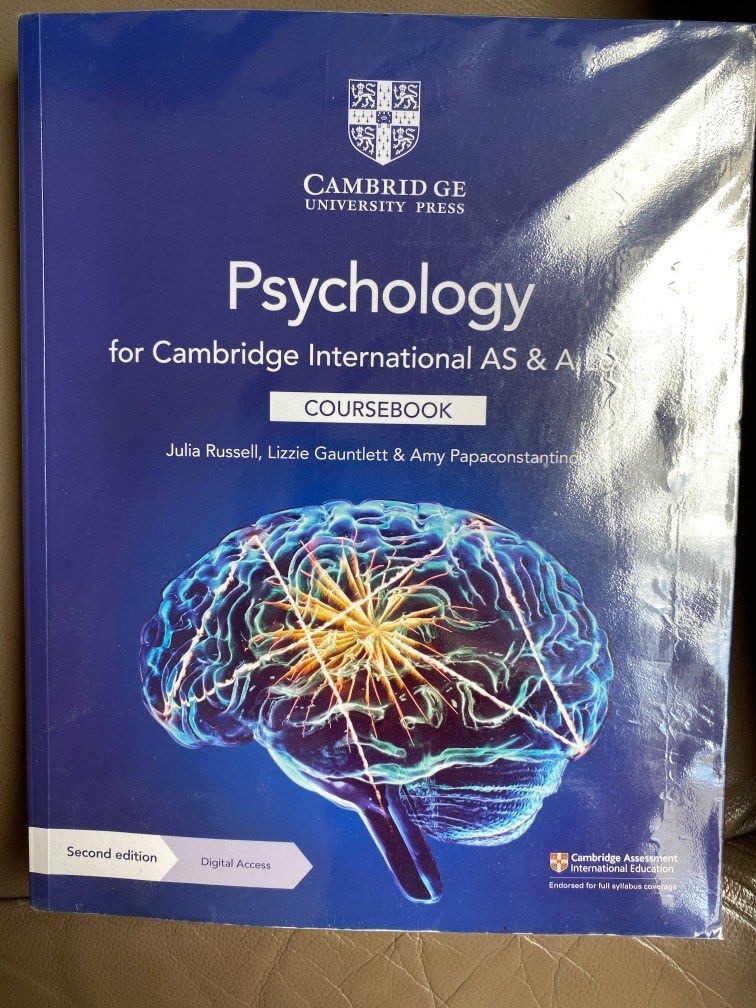 Cambridge International AS & A level Psychology coursebook, 興趣及遊戲, 書本 ...