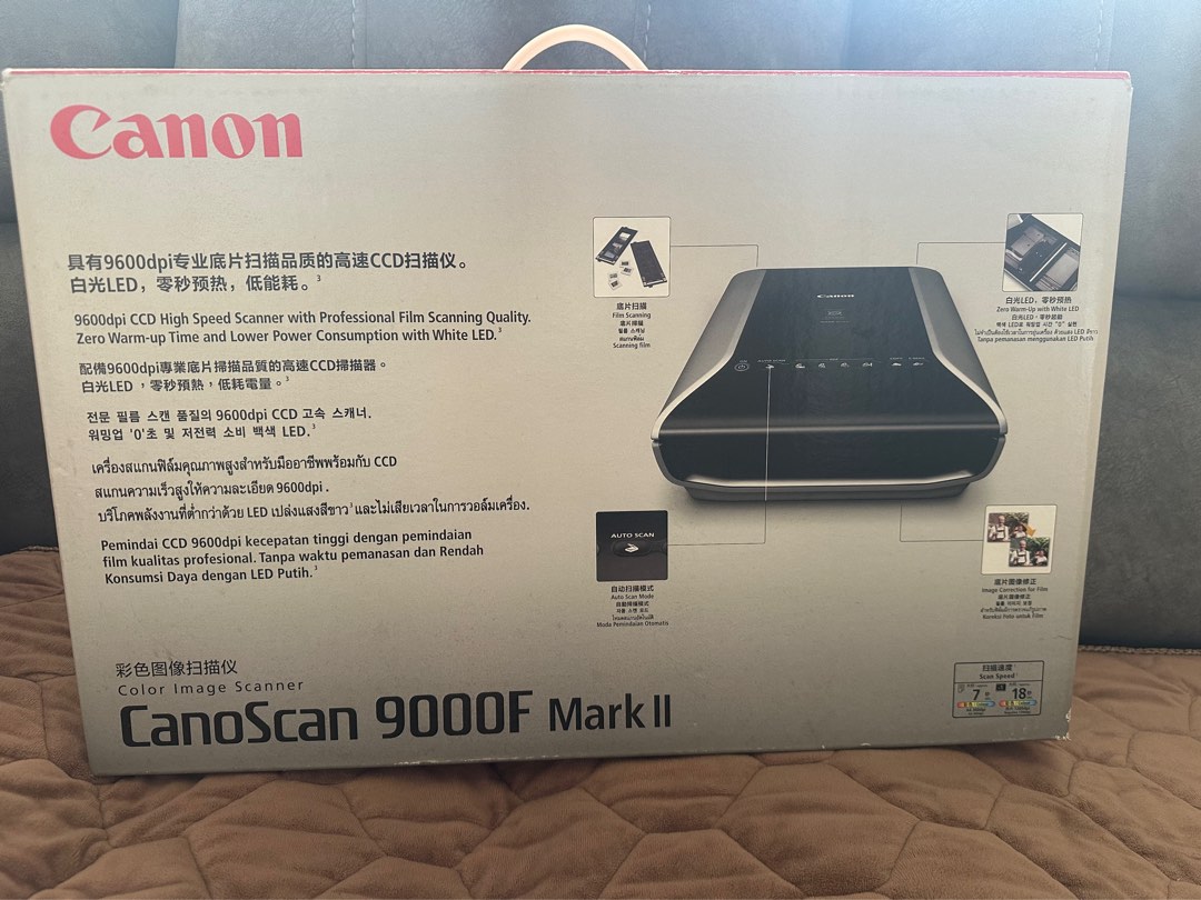 CanoScan 9000F Mark II, Computers & Tech, Printers, Scanners & Copiers ...
